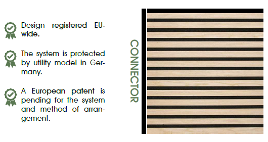 Wall panels Connector